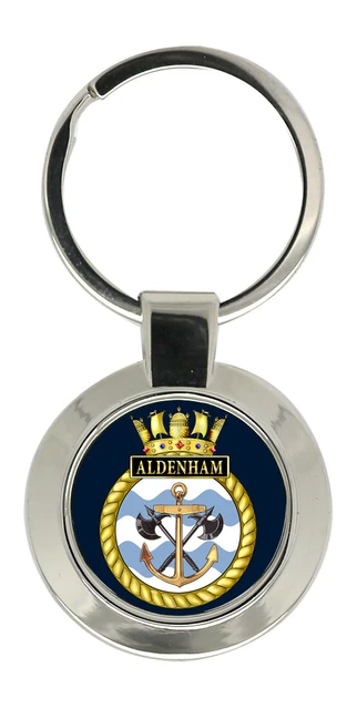 HMS ALDENHAM, ROYAL Navy Key Ring EUR 25,18 - PicClick FR