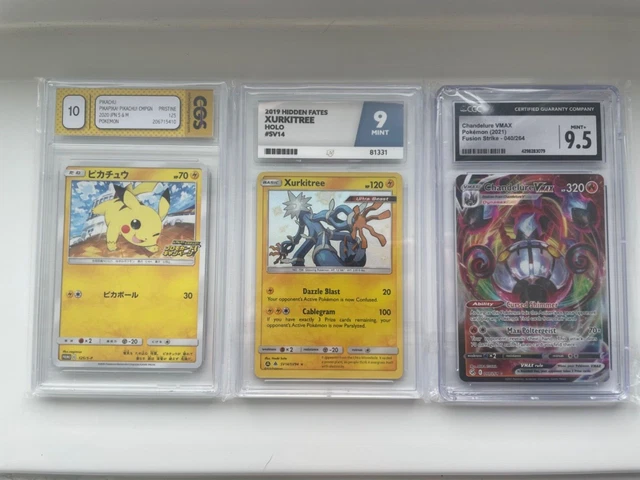 POKÉMON SLAB BUNDLE - Ace, CGC & CGS. Grade 9 & 10. $61.98 - PicClick AU