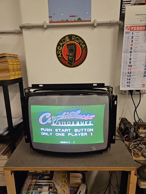 ARCADE JAMMA PCB Cadillacs and Dinosaurs by CAPCOM bootleg Working EUR ...