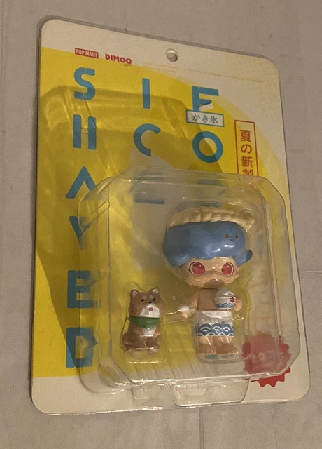 POPMART POP MART Dimoo Shave Ice Shibainu Dog Figure blister Pack Mini ...