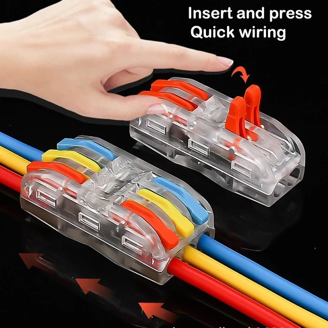 MINI QUICK TERMINAL Block Compact Splice Electrical Connectors ...