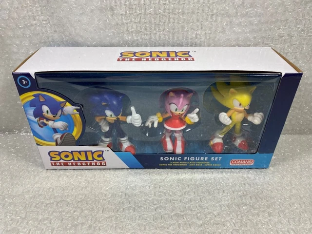FIGURINES (FIGURES) SONIC The Hedgehog Wave 2-3 Box Set - Sonic / Amy ...
