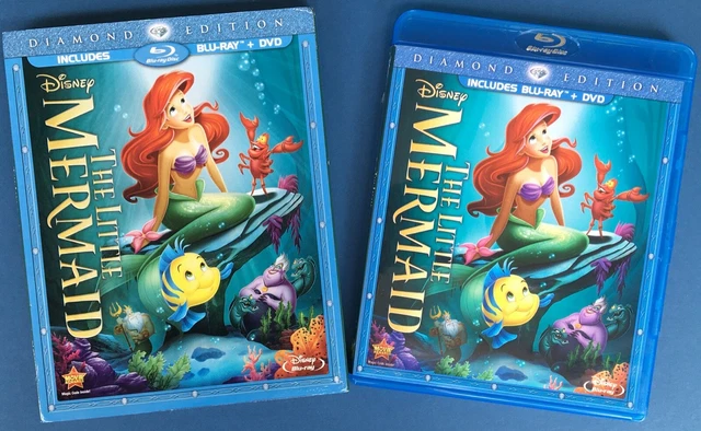 LITTLE MERMAID DIAMOND Edition Blu-Ray + DVD Walt Disney £25.00 ...