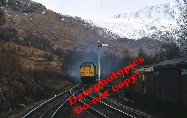 ORIGINAL 35MM Slide Diesel /Steam Train / Engine Railway 37018 Oban ... ORIGINAL 35MM Slide Diesel /Steam Train / Engine Railway 37018 Oban ...