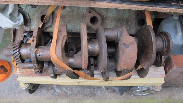 FORD FLATHEAD V8 engine crank shaft hot rod rat rod cmp truck brengun ...