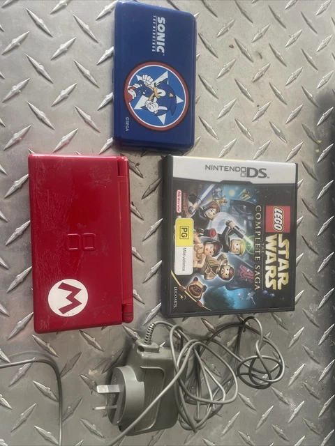 NINTENDO DS LITE Mario Limited Edition Handheld Console Red USG-001 $60 ...
