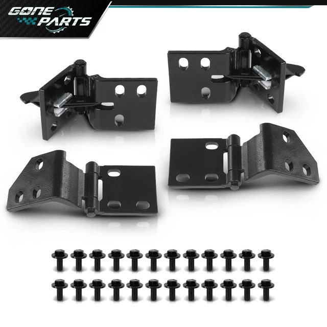DOOR HINGE SET Fit For 1967-1972 Chevy Gmc Pickup Blazer Jimmy Suburban 4 Piece $329.96 ...