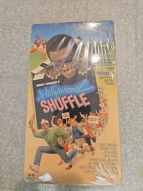 HOLLYWOOD SHUFFLE (1987) Sealed VHS Screener Virgin Vision Comedy ...