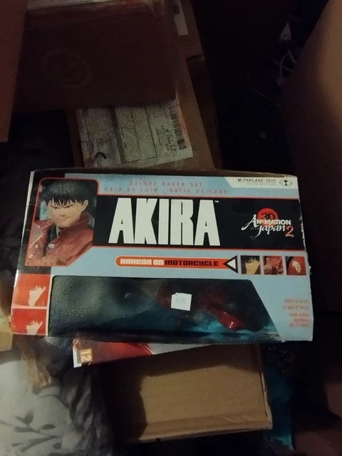 MCFARLANE TOYS AKIRA Kaneda & Motorcycle Deluxe Box Set Series 2 Anime ...