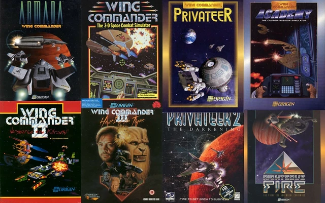 WING COMMANDER PC Game Collection Privateer Price of Freedom Heart of ...