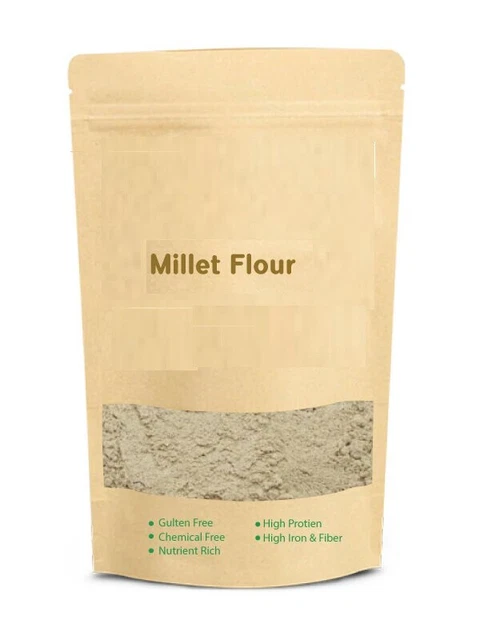 FARMCRANE MILLET/ RAGI Flour Millet Atta High Protein Low Fat £9.66 ...