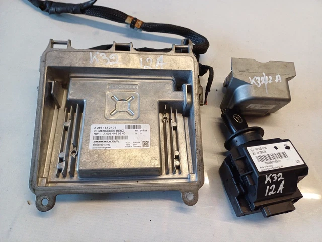MERCEDES-BENZ A-CLASS (W169) Engine Control Unit Set A2661532779 ...