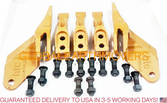 JCB BUCKET CENTRE And Side Cutter Teeth With Nut & Bolt (531/03205 531/ ...