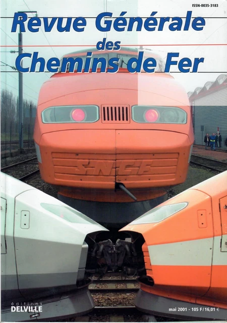 REVUE GÉNÉRALE DES Chemins de fer - Mai 2001 EUR 8,00 - PicClick FR