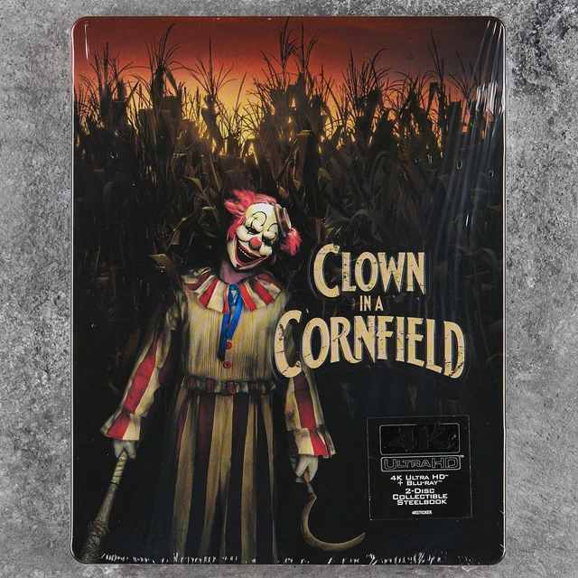 CLOWN IN A cornfield 4k Ultra HD Blu ray Steelbook, US import £40.00 ...