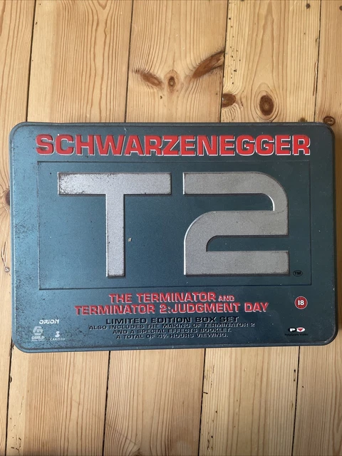 SCHWARZENEGGER TERMINATOR T2 VHS Limited Edition Box Set In Collector ...