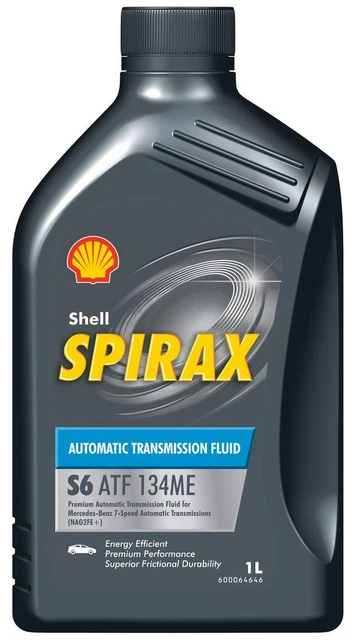 SHELL SPIRAX S6 ATF 134ME MB 236.15 7-Speed 722.9 NAG2FE+ Auto ...