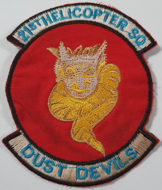 USAF SPECIAL OPERATIONS 21st Helicopter Squadron Dust Devils Patch. Vietnam War £11.00 - PicClick UK