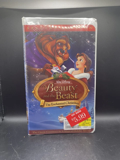 SPECIAL EDITION BEAUTY and the Beast: An Enchanted Christmas (VHS, 1991 ...