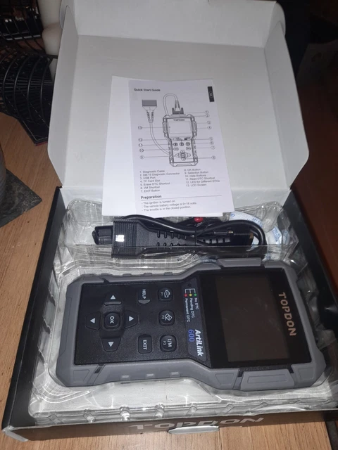 TOPDON TOPTD52110012 ARTILINK600 Diagnostic Scan Tool £20.00 - PicClick UK