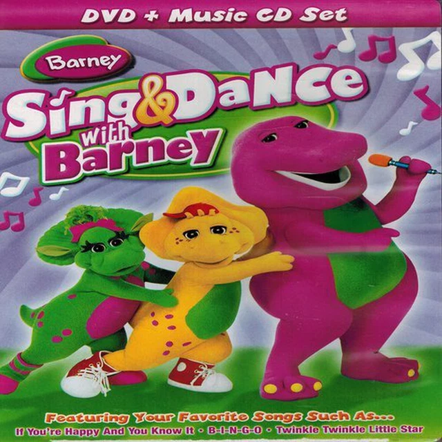 BARNEY: SING AND Dance with Barney [DVD + CD] £34.44 - PicClick UK