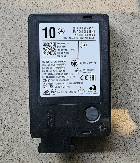 ORIG. MERCEDES BENZ Radarsensor Totwinkel A0009054111 EUR 150,00 ...