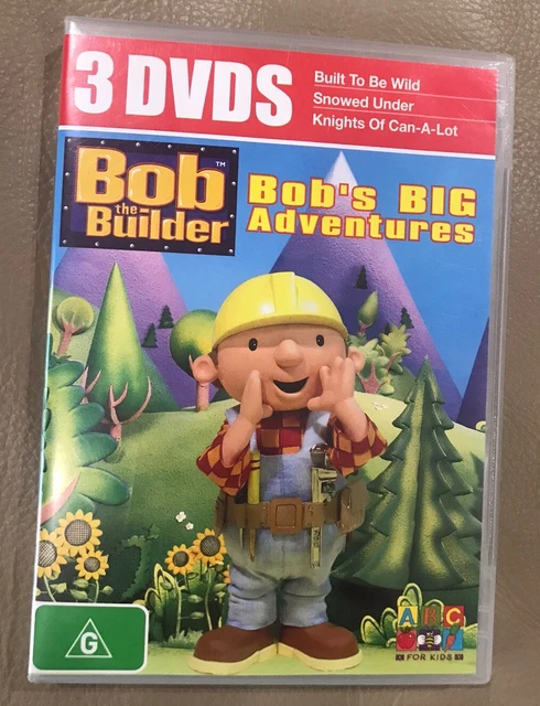 BOB THE BUILDER Bob's BIG Adventures 3 DVDs R4 ABC 2008 $24.95 ...