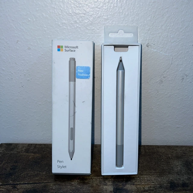 MICROSOFT SURFACE PEN Stylet for Surface Silver Model #1776 EYV-00009 ...