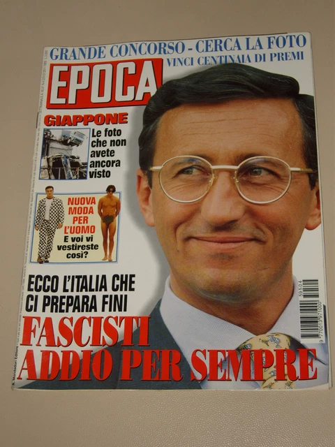 EPOCA=1995/2312=GIANFRANCO FINI=CAMPO LIGURE=MONTORIO=MARCO Masini G ...