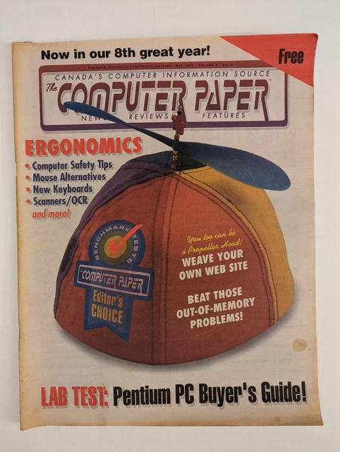 VINTAGE MAGAZINE COMPUTER Paper Computer Info Resource May 1995 £11.52 ...
