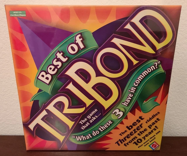 MATTEL BEST OF TriBond Game What Do These 3 Have in Common? Family ...