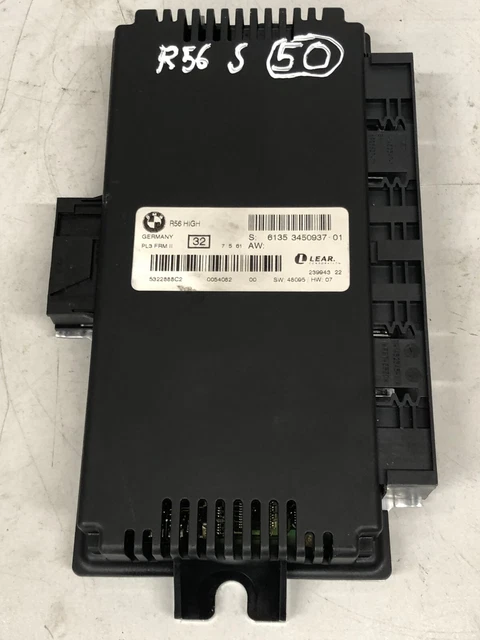 BMW MINI COOPER R56 High Footwell Light Check Control Module Pl3 Frm Ii ...