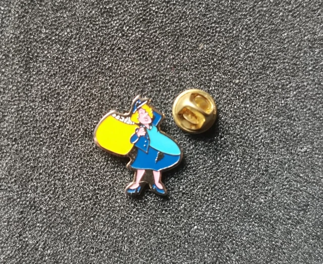 PIN'S LA POSTE Dame Enceinte Fonction Publique Lettre Post letter Pin Pins L10 EUR 3,50 ...