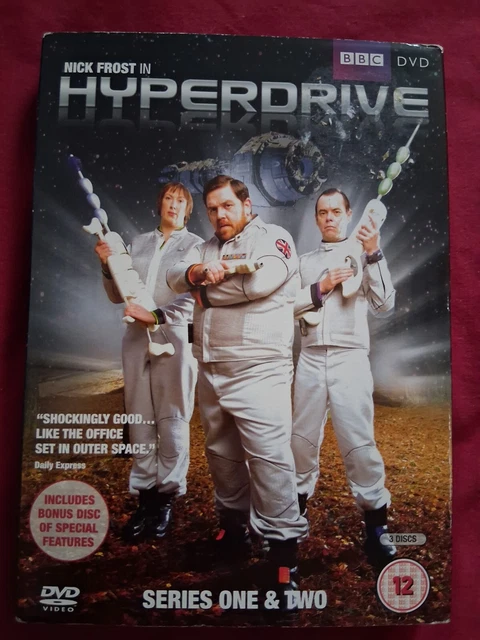 BBC HYPERDRIVE SERIES Season One 1 & Two 2 Nick Frost Petra Massey Dvd £16.06 - PicClick UK