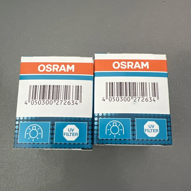 2X OSRAM 44865 WFL Decostar 51 Standard 35W 12V 36D MR16 GU5.3 Halogen ...