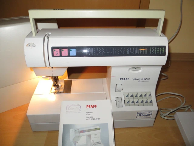 PROFI NÄHMASCHINE PFAFF IDT tiptronic 6230 mit viel Zubehör ...