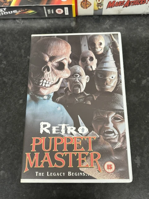 RETRO PUPPET MASTER VHS Video tape 1999 Horror £0.99 - PicClick UK