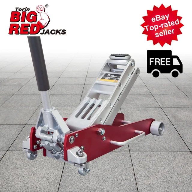 BIG RED 3TON Torin Low Profile Economic Aluminum Floor Jack Quick Lift ...