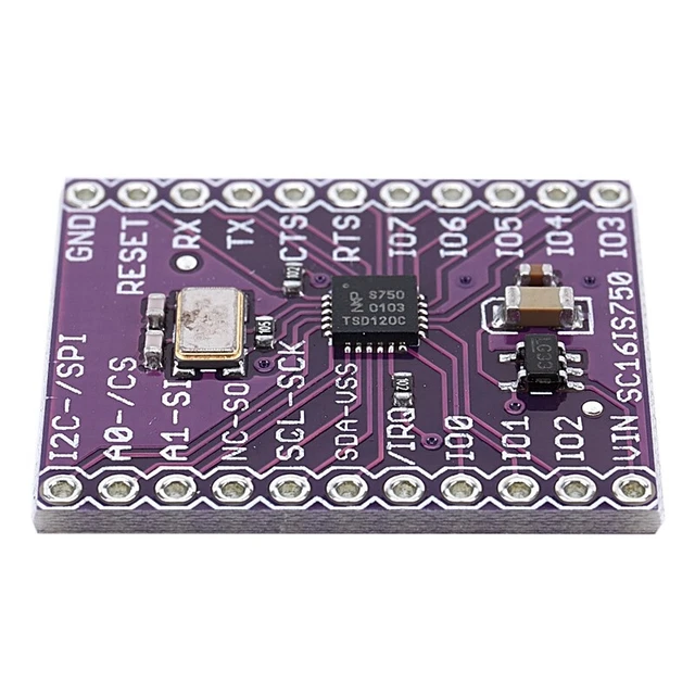 SC16IS750 SINGLE UART with I2C-bus/SPI interface G3R5 EUR 5,42 - PicClick IT