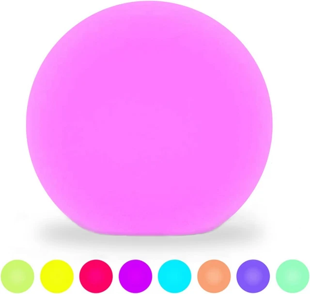 LED MOOD LIGHTING Colour Changing Bedside Night Light Table Lamp Home ...