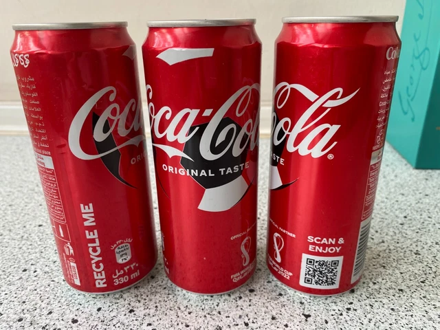 UAE COCA-COLA CAN FIFA World Cup Qatar 2022 commemorative 330ml Empty £ ...