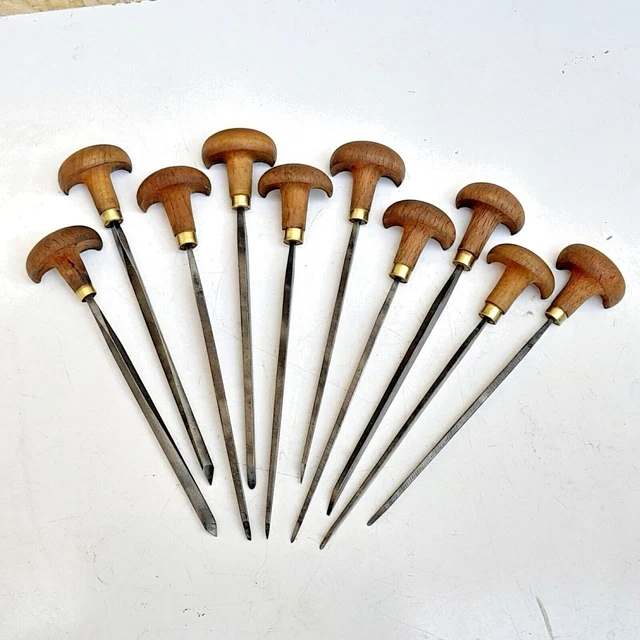 OUTILS ANCIENS - 10 Echoppes - Ciseleur Graveur EUR 80,00 - PicClick FR