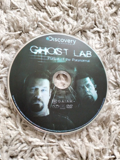 GHOST LAB PURSUIT Of The Paranormal DVD import region 1 disc only 2012 ...