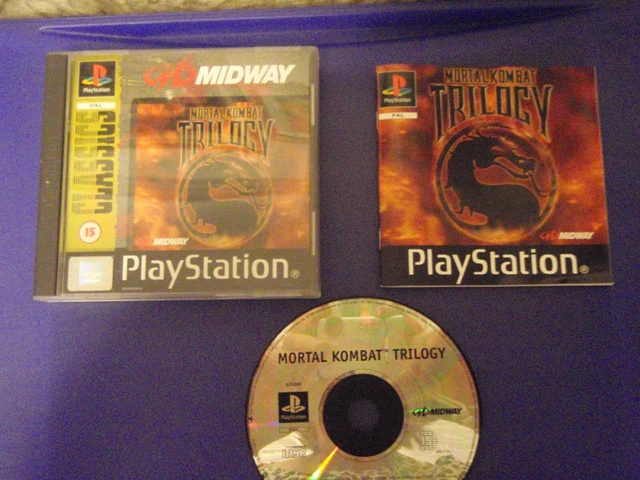 MORTAL KOMBAT TRILOGY Playstation PS1 game with manual £22.00 - PicClick UK