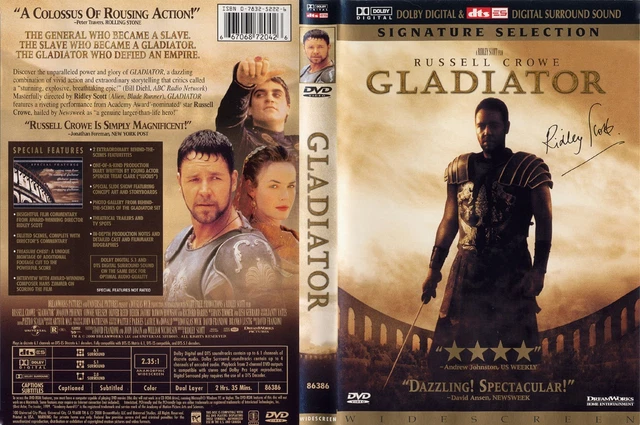 DVD GLADIATOR (2-DISC Special Edition, Ridley Scott, Russell Crowe) EUR ...