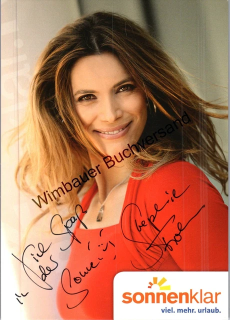 ORIGINAL AUTOGRAMM STEPHANIE Frohmann Sonnenklar TV /// Autograph ...