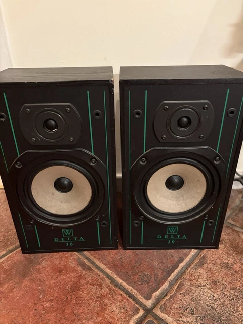 SPEAKERS, SET OF 2 - Delta £18.00 - PicClick UK