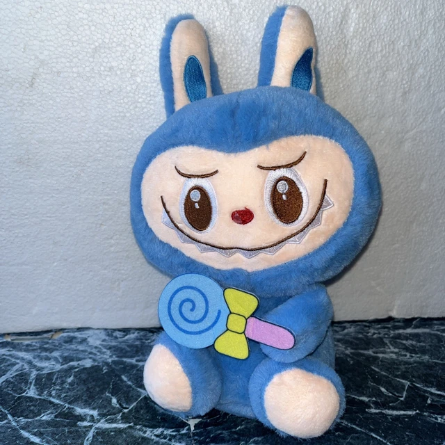 LABUBU LIGHT BLUE Collectible Doll for Kids Soft Plush Toy £25.95 ...