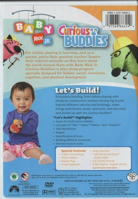 BABY NICK JR. - Curious Buddies: Lets Build (DVD, 2005) EUR 12,95 ...