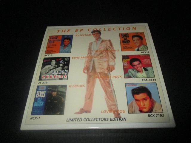 RARE! COFFRET 6 CD SINGLES "ELVIS PRESLEY : THE EP COLLECTION VOLUME 10 ...